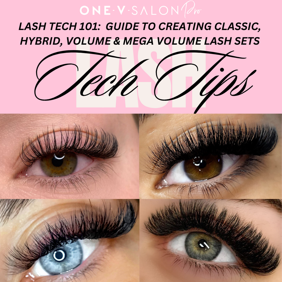 Lash Tech 101: Guide to Lash Extensions - ONE V SALON PRO