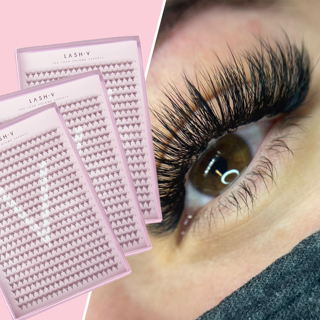 XXL Mega Tray Promade Lashes - ONE V SALON PRO